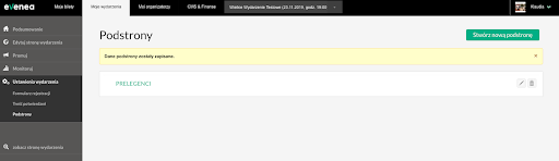 Podstrony – Evenea.pl